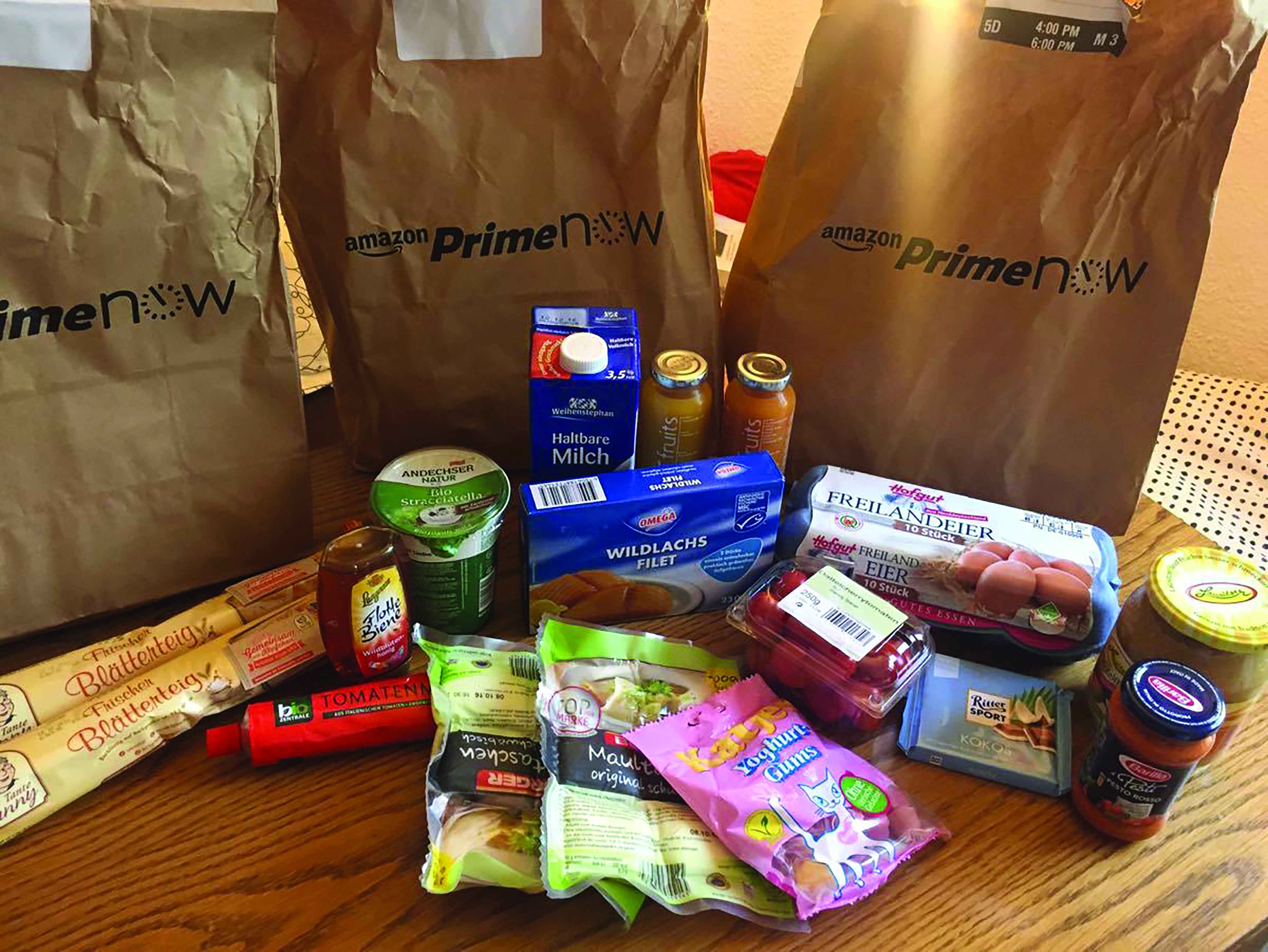 Bestellt oder lieber abgeholt? - Amazon prime now im Test